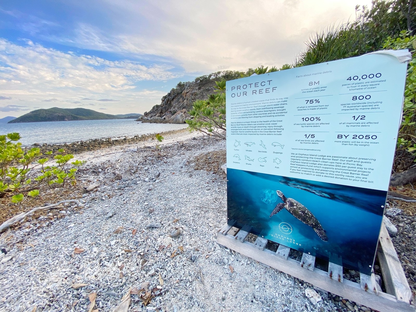 GREAT BARRIER REEF ECO-TOURS - Orpheus Island Lodge